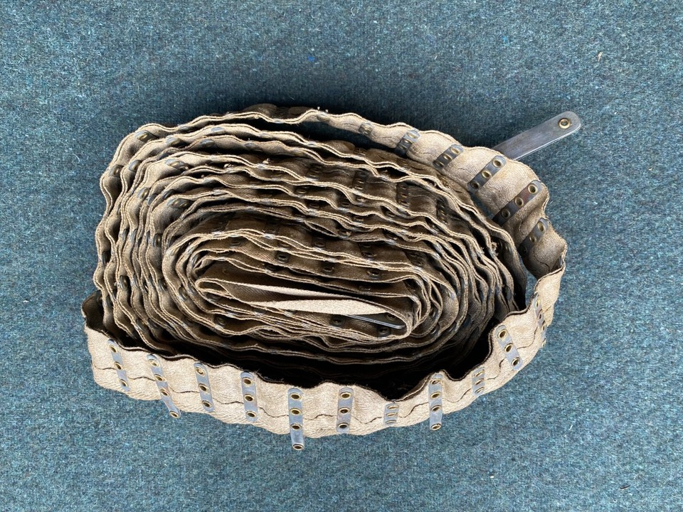 Original WW2/1940s Russian Army Maxim M1910 MG Webbing Ammo Belt - 1943 ...