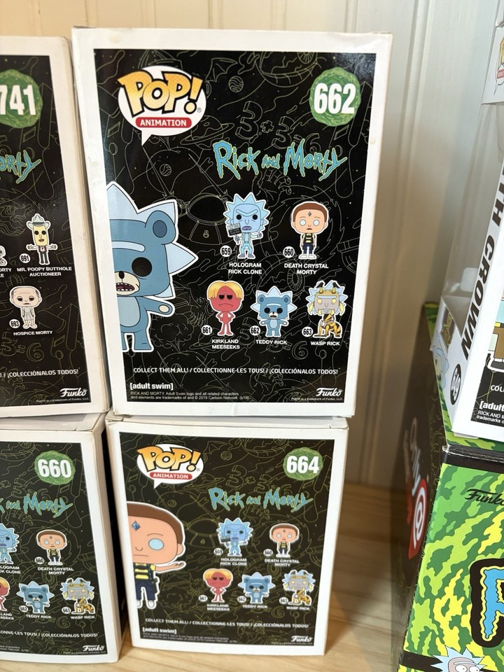 Rick And Morty Funko Lot - GameStop Mystery Box Uno Toilet Paper # 649 ...