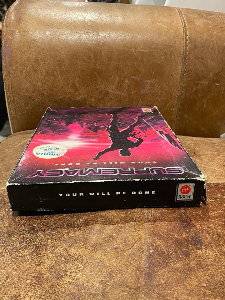 Supremacy Amiga Game Complete with Manual & Poster - Working | eBay UK