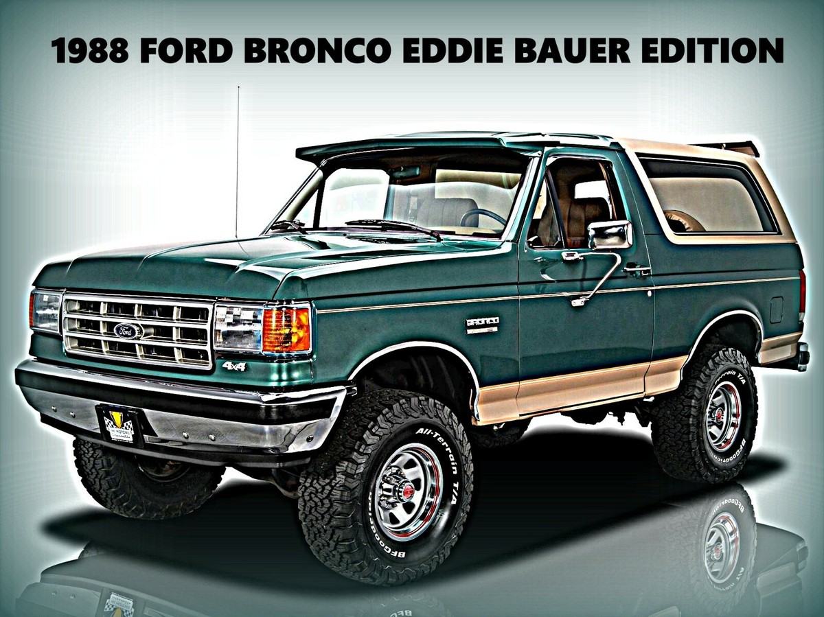 1988 Bronco Eddie Bauer Red New Member SF Bay Area | Bronco Forum