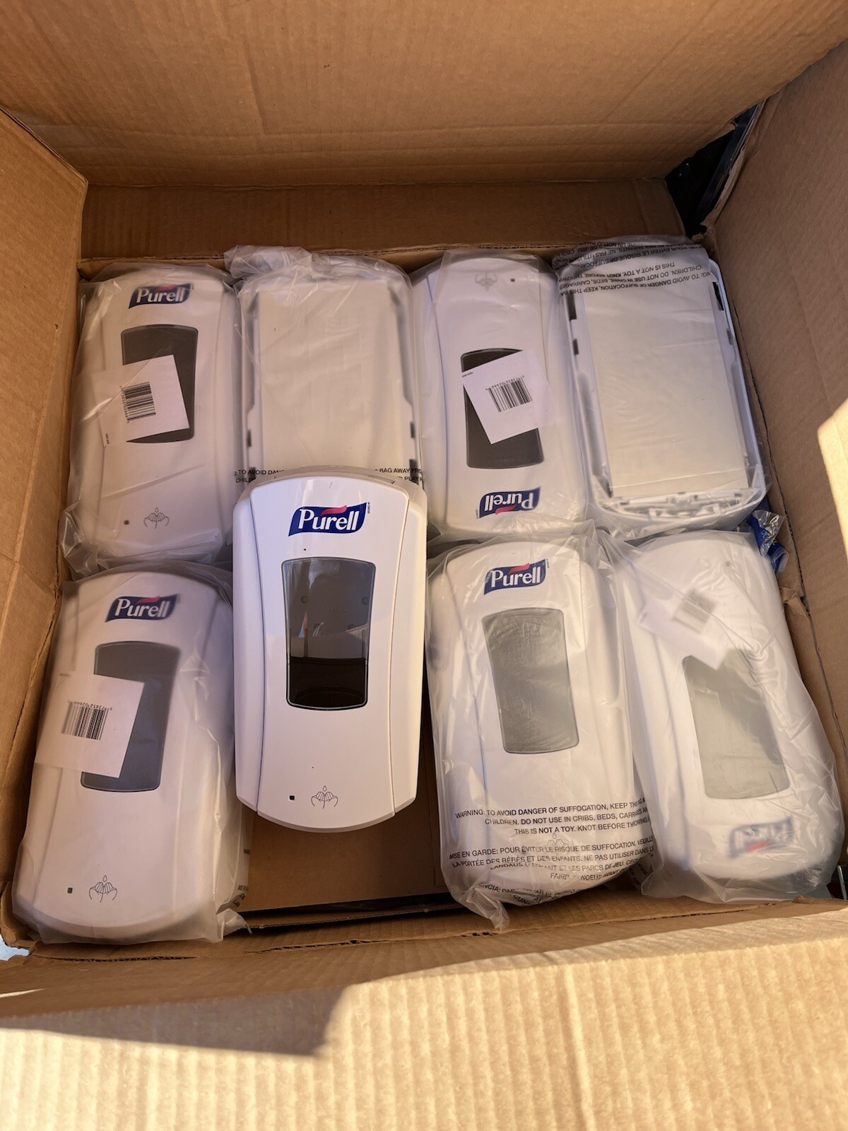 PURELL Hand Sanitizer Dispenser - White LTX-12 (1920-645) 1200ML ...