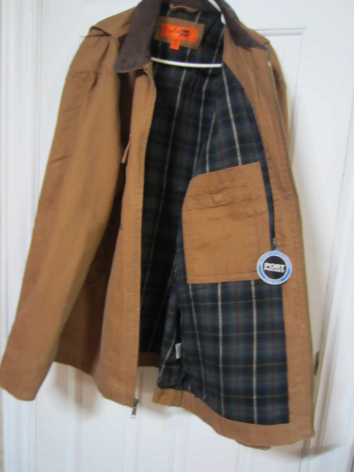 CornerStone Washed Duck Cloth Chore Coat CSJ50 - Size 2Xlarge - Brown ...