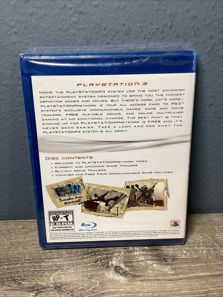PS3 Blu-ray Disc Welcome to Playstation 3 & Playstation Network Factory ...
