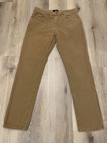 Frye Men’s 5 Pocket Slim Pants Beige ACTUAL SIZE~ 31X30.5 ~Cotton Blend ...