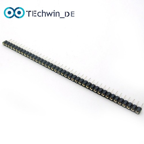 3Pcs Strip Tin PCB Female IC Breakable 40pin Single Row Round Header ...