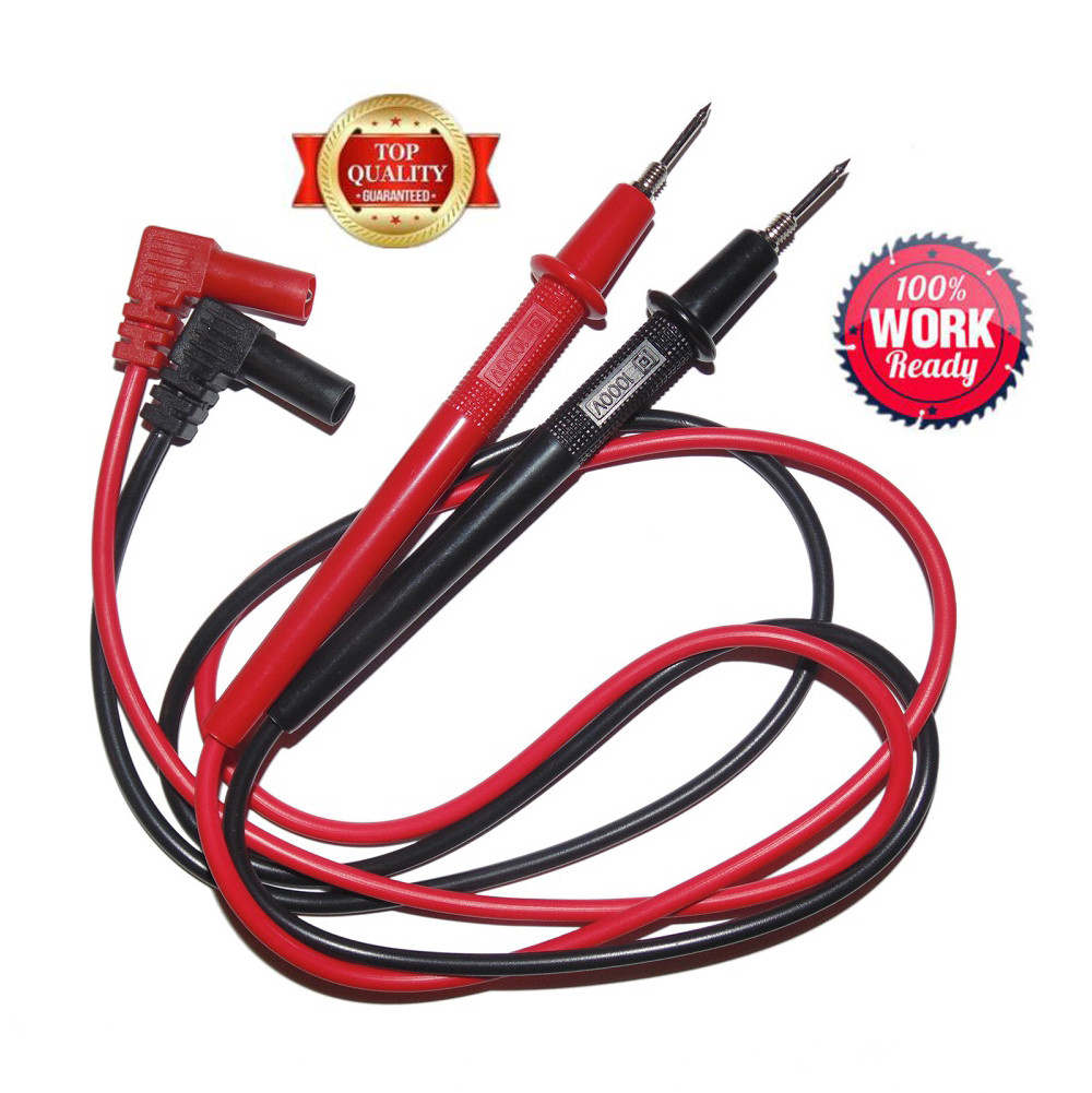 Universal Probe Wire Cable Test Leads Pin For Digital Multimeter Meter ...