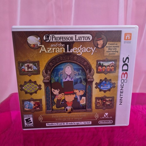 Professor Layton and the Azran Legacy - Nintendo 3DS - Complete CIB ...