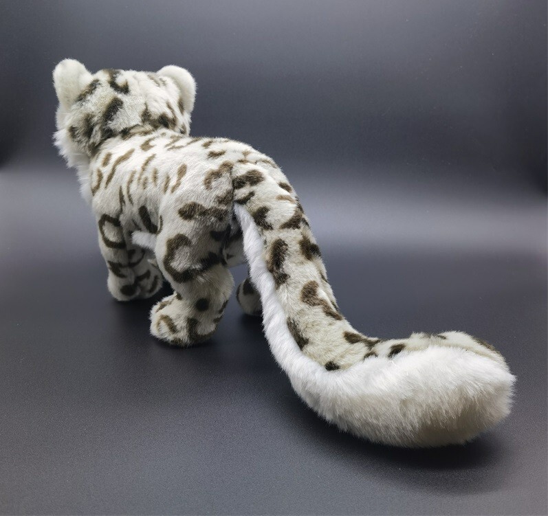 Snow Leopard 12 Inch Stuffed Animal Plush Toys Toddler Doll Kids Gifts ...