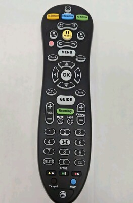 AT&T Universal Remote Control S30-S1B, Cleaned and Tested | eBay