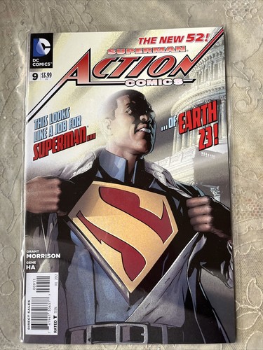 Action Comics #9 The New 52! First Appearance Calvin Ellis NM | eBay