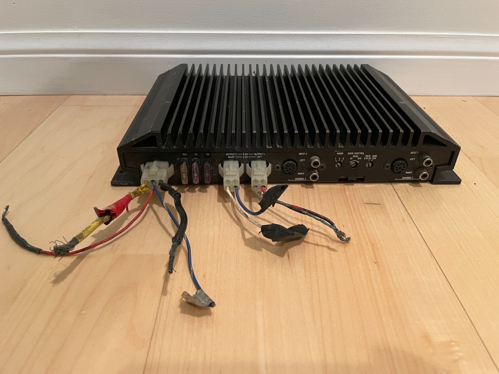 Alpine 3530 Old School made in Japan 4 channel amplifier | eBay
