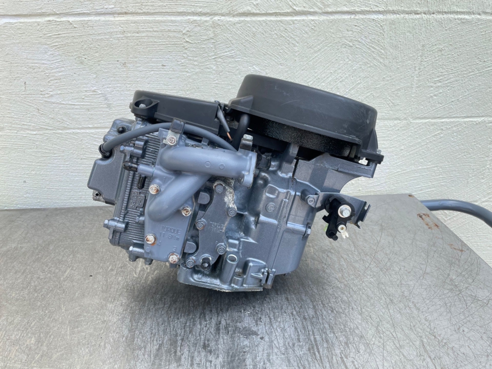 2001 Yamaha 8HP 4 Stroke Outboard Powerhead Crankcase Assembly 68T ...
