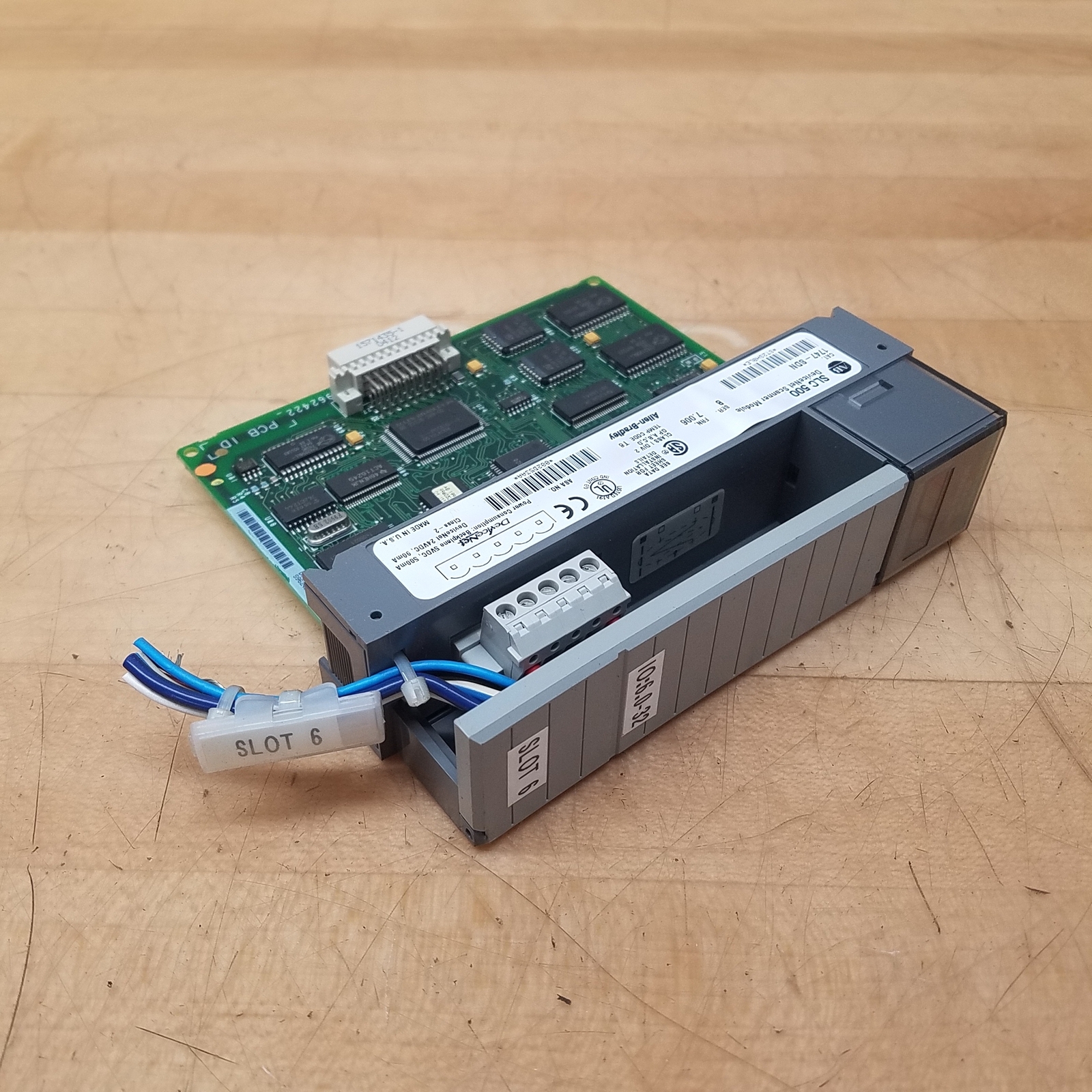 Allen Bradley 1747-SDN Series B, SLC500 DeviceNet Scanner Module - USED ...