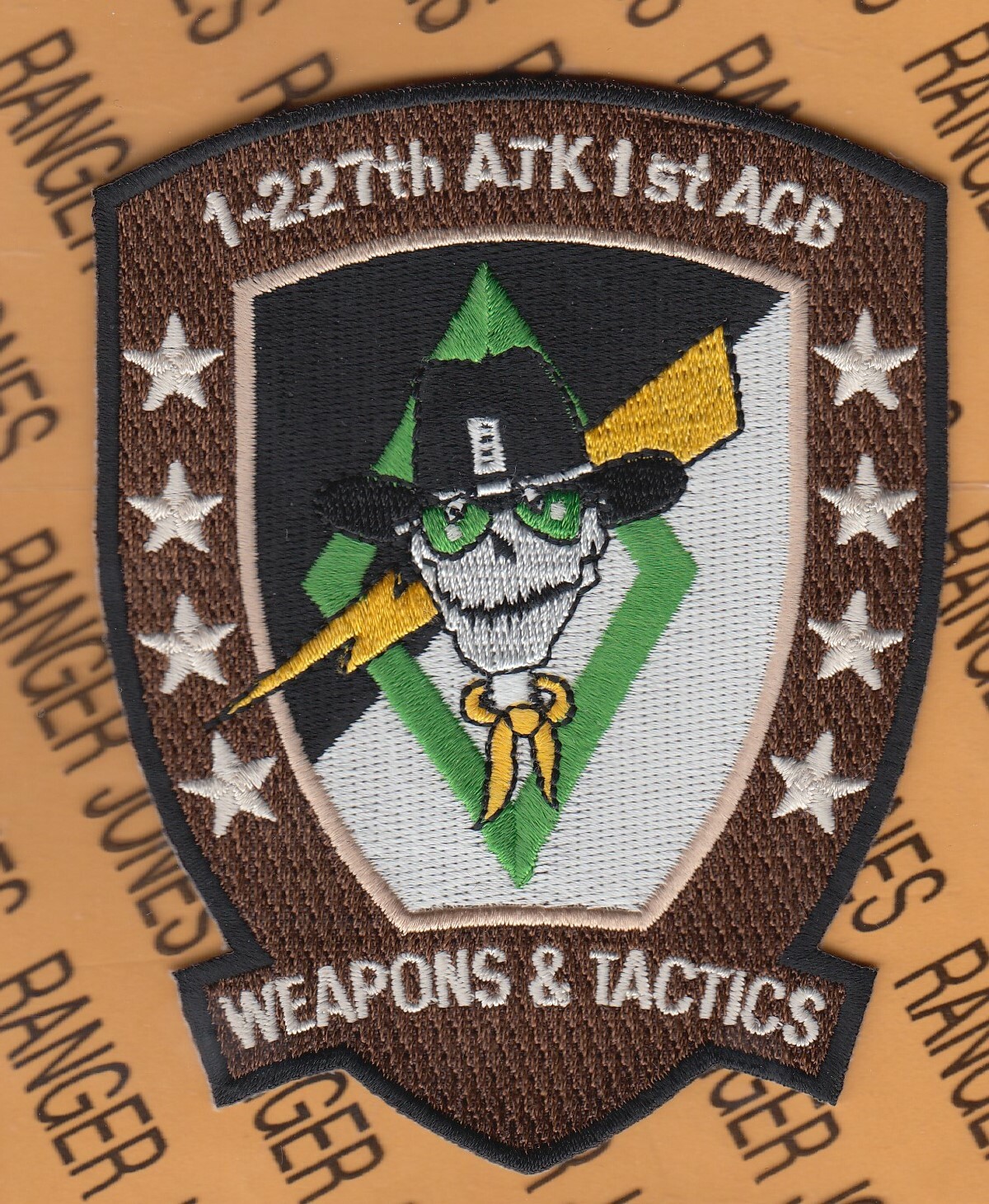 1st Bn 227th Aviation Attack Regt ACB WEAPONS & TACTICS 4.5" pocket ...