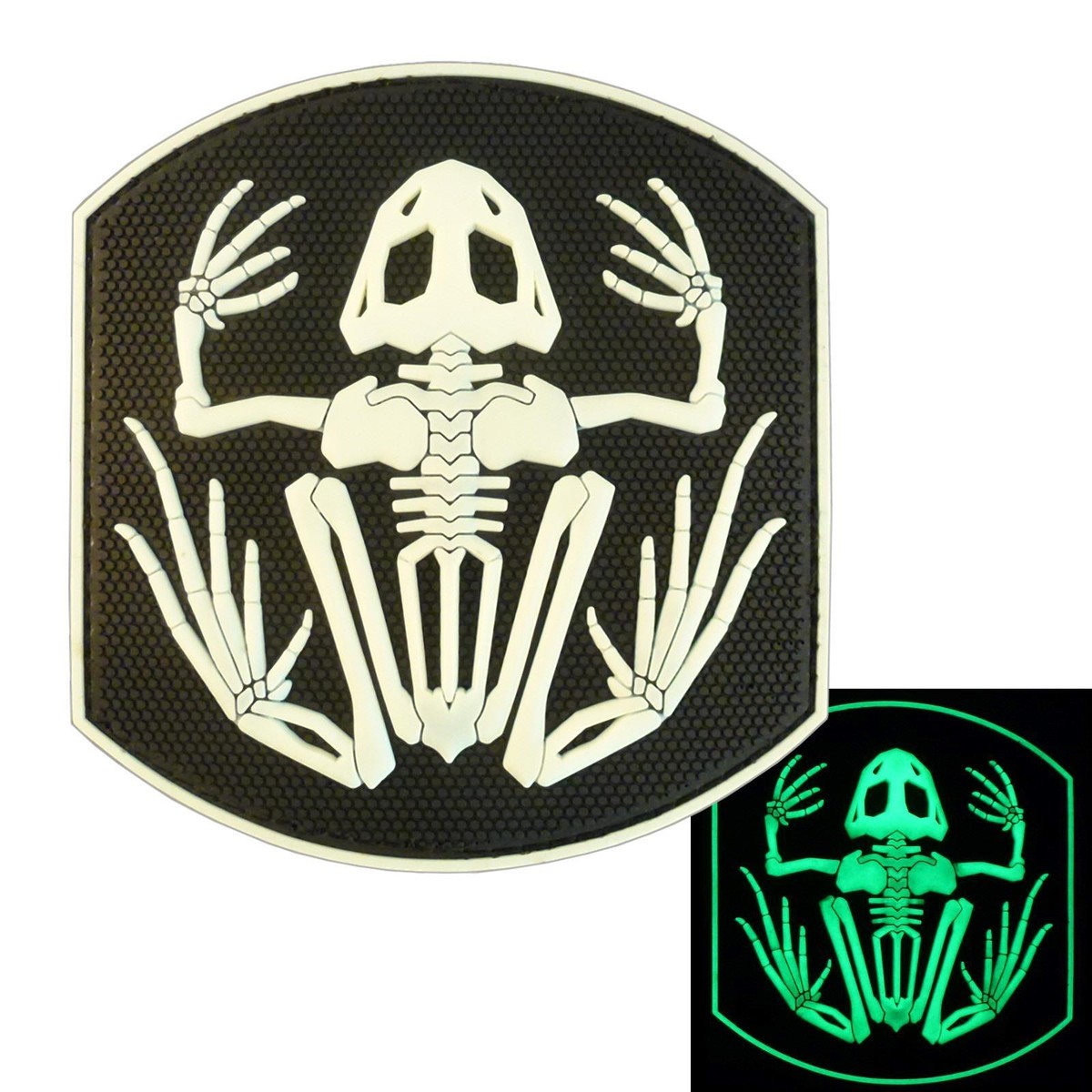 Navy Seal Frosch Logo Emerson 3D PVC Patch Froschschädel Multicam