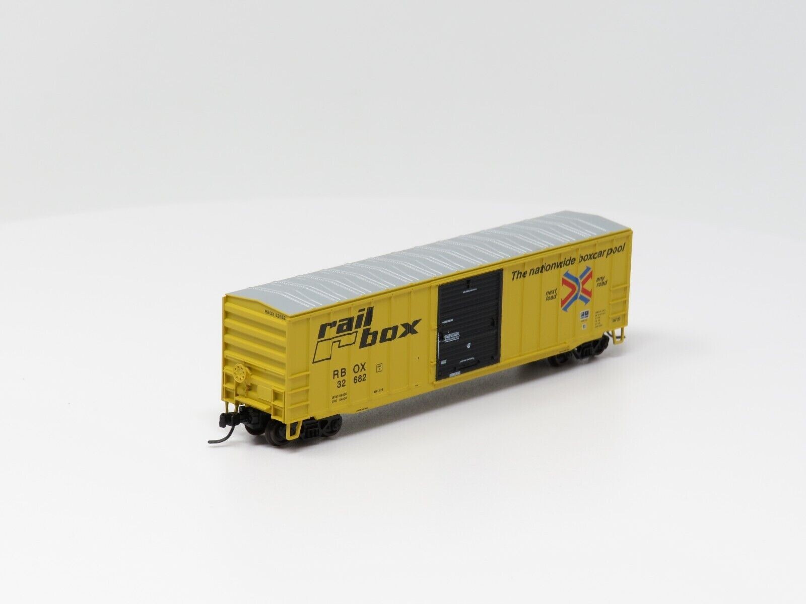 Atlas N Scale ~ New 2024 ~ Railbox RBOX ACF 50' 6" Box Car #32682 ...