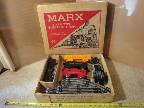 Vintage Marx Toys, Steam Type Electric Train Set 4040. Southern Pacific ...