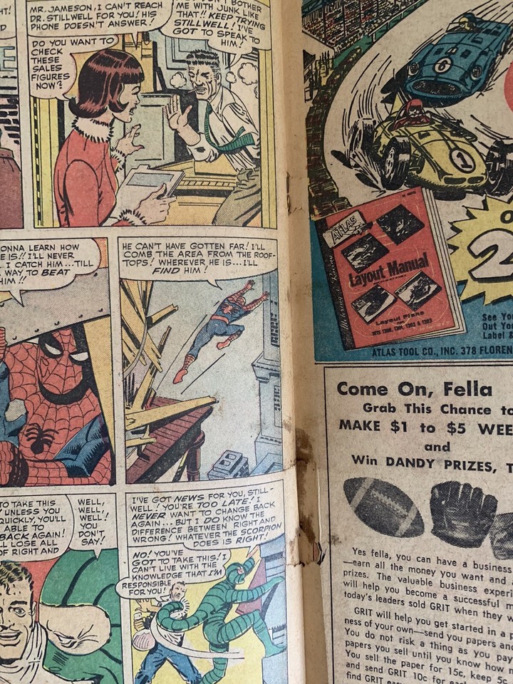 AMAZING SPIDER-MAN #20 0.5 PR 1965 1ST APPEARANCE OF SCORPION MARVEL ...