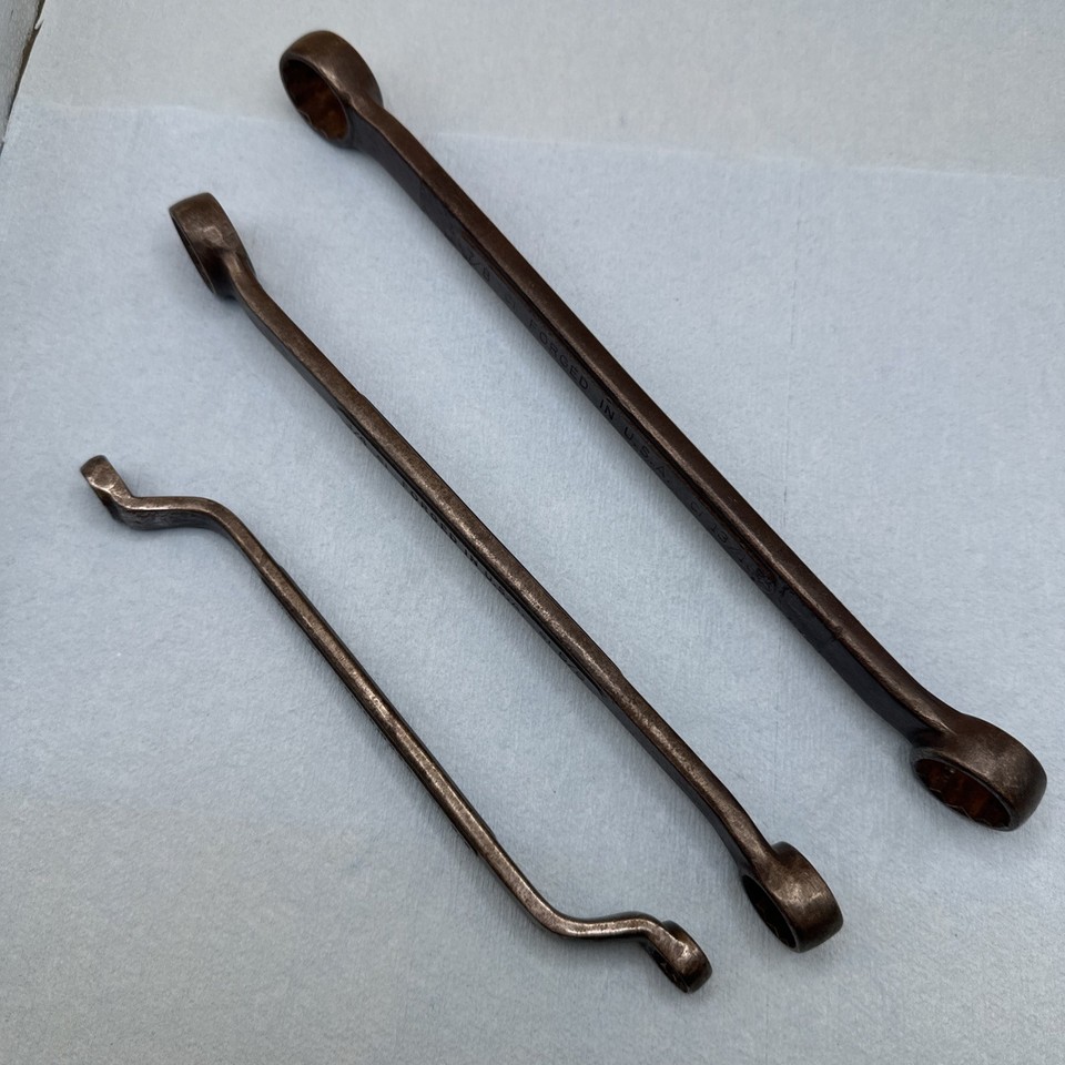 Early Craftsman USA C1 Underline Logo Double Box Wrenches 3 PC Lot | eBay