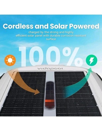 Solar Powered Automatic Robotic Pool Skimmer Cleaner,Solar Pool Surface ...