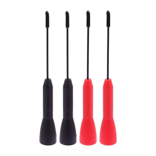 4 Pcs/2 Special Tip Probe Fine Meter Probes Pin Piercing Kit Non ...