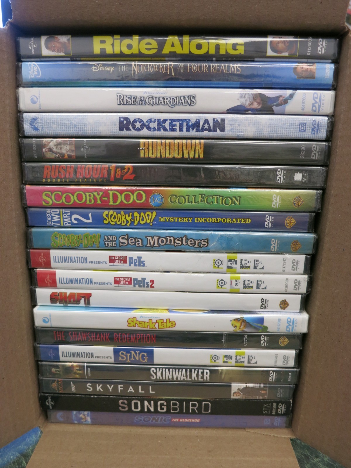 Brand New Factory Sealed Lot of DVDs - Deal of the Decade - No ...