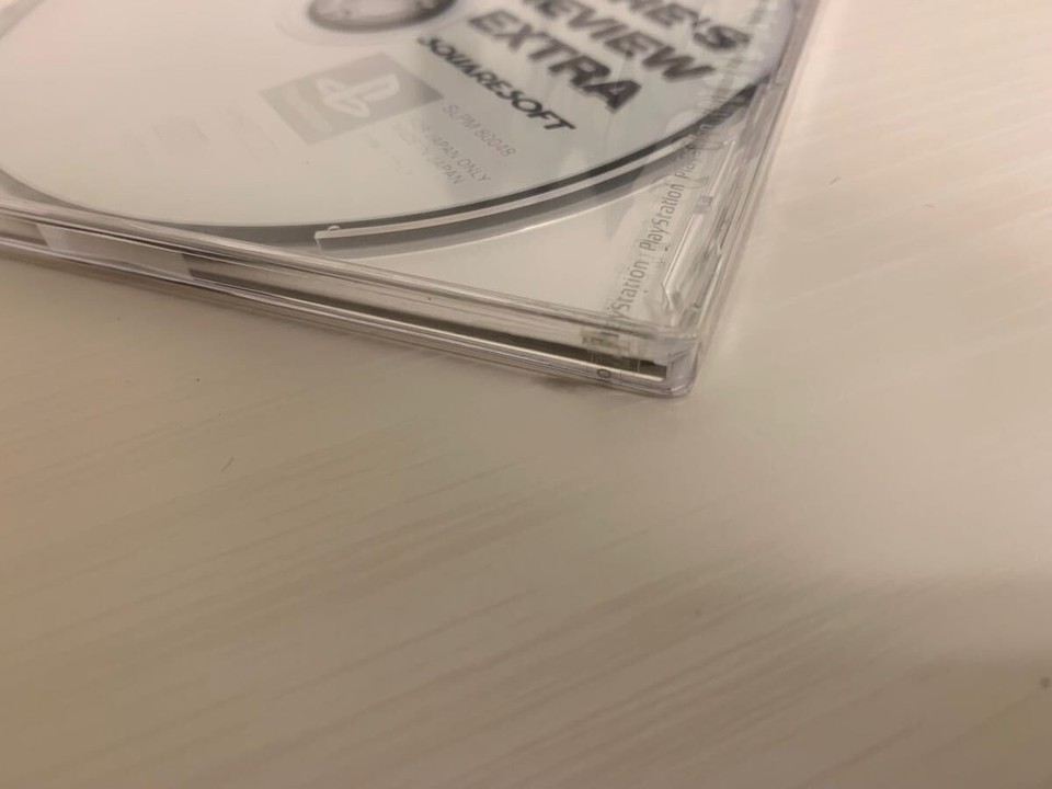 Square Enix Final Fantasy 7 PS1 Demo Disc SLPM80048 Novelty Trial ...