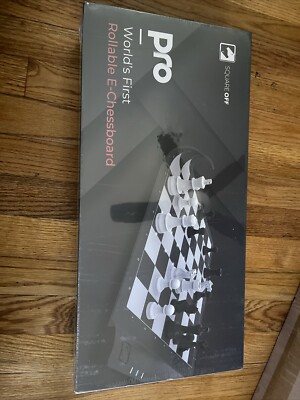 New Sealed Square Off Pro Rollable Electric Chessboard NIB | eBay