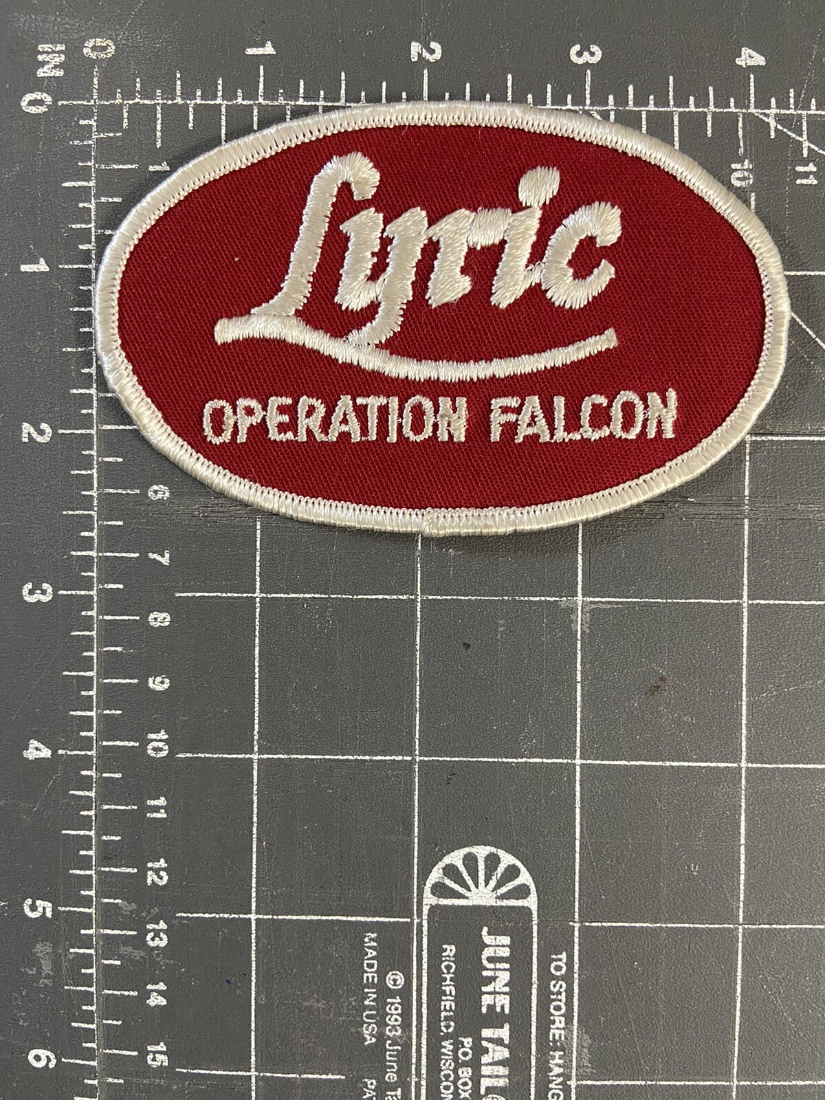 Vintage Lyric Operation Falcon Patch US Marshals Service Dragnet Fish ...