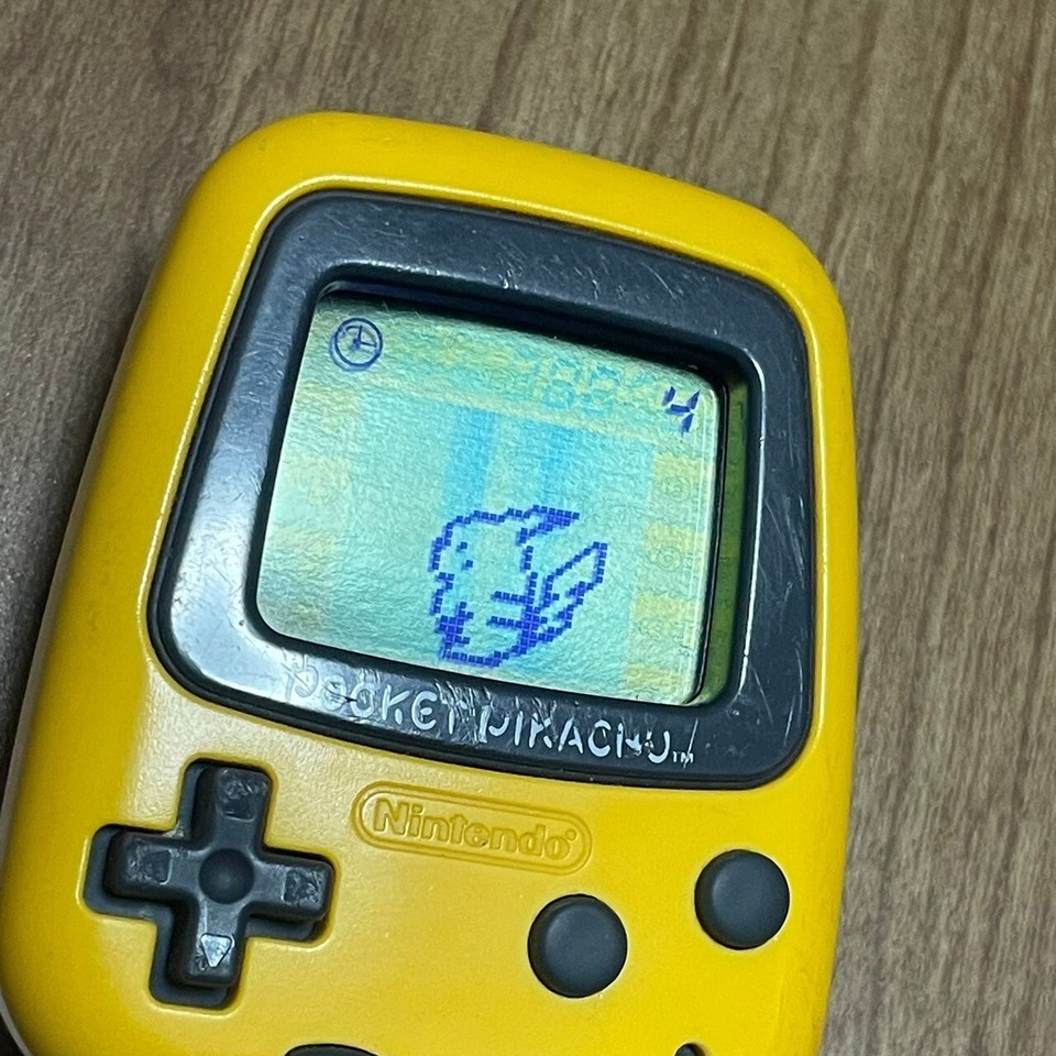 working Virtual Pet Pokemon Pocket Pikachu Pokepika Pedometer MPG-001 ...