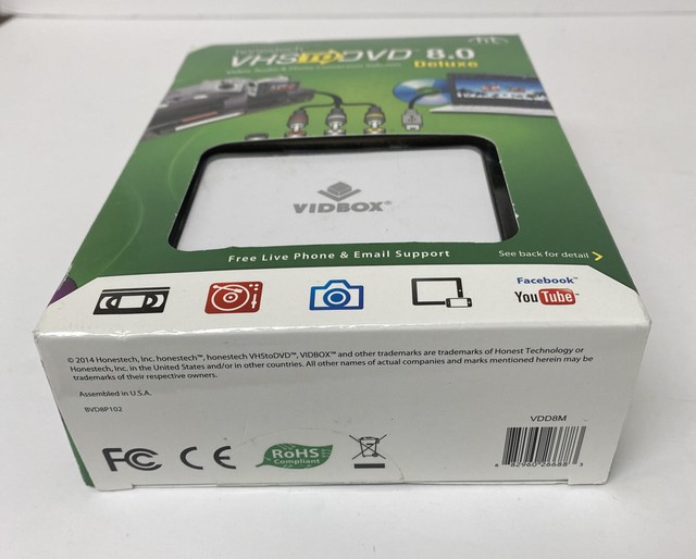 Honestech VHS to DVD 8.0 Deluxe for sale online | eBay