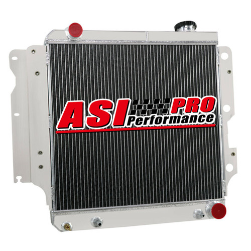 4 Rows Aluminum Radiator FOR 1987-2006 2003 Jeep TJ / YJ Wrangler Chevy ...