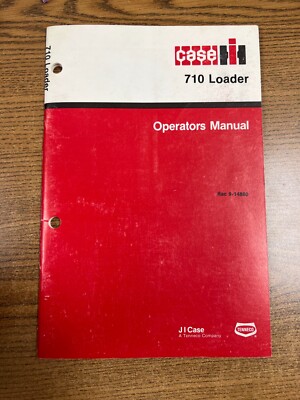 J.I. Case Operators Manual 710 Loader Rac 9-14860 | eBay