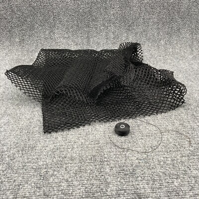 Bounce House Netting Repair Kit 2'x2' Black Mesh With Needle And Thread ...