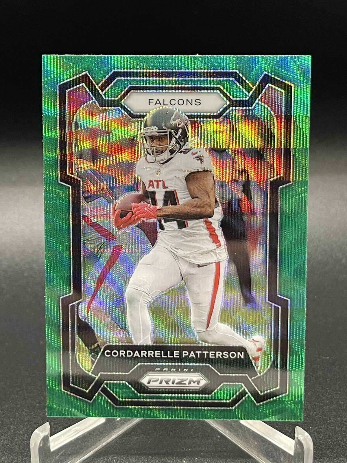 2023 Panini Prizm Cordarrelle Patterson #12 Green Wave | eBay