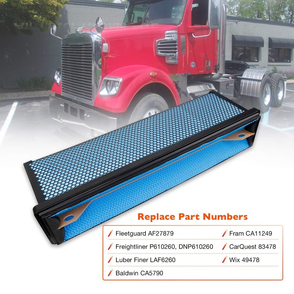 AF27879 Air Fuel Filter Kit For Freightliner 122SD Coronado Cascadia ...