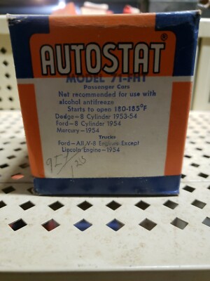NORS AUTOSTAT Model 71-FHT 53-54 Dodge/Ford/Merc & Ford V8 Trucks, 54 ...