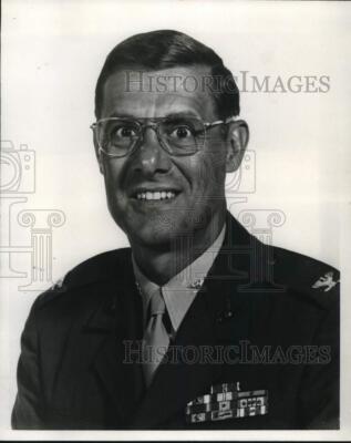 1978 Press Photo Colonel Dwight R. Timmons, Director, 8th Marine Corps ...