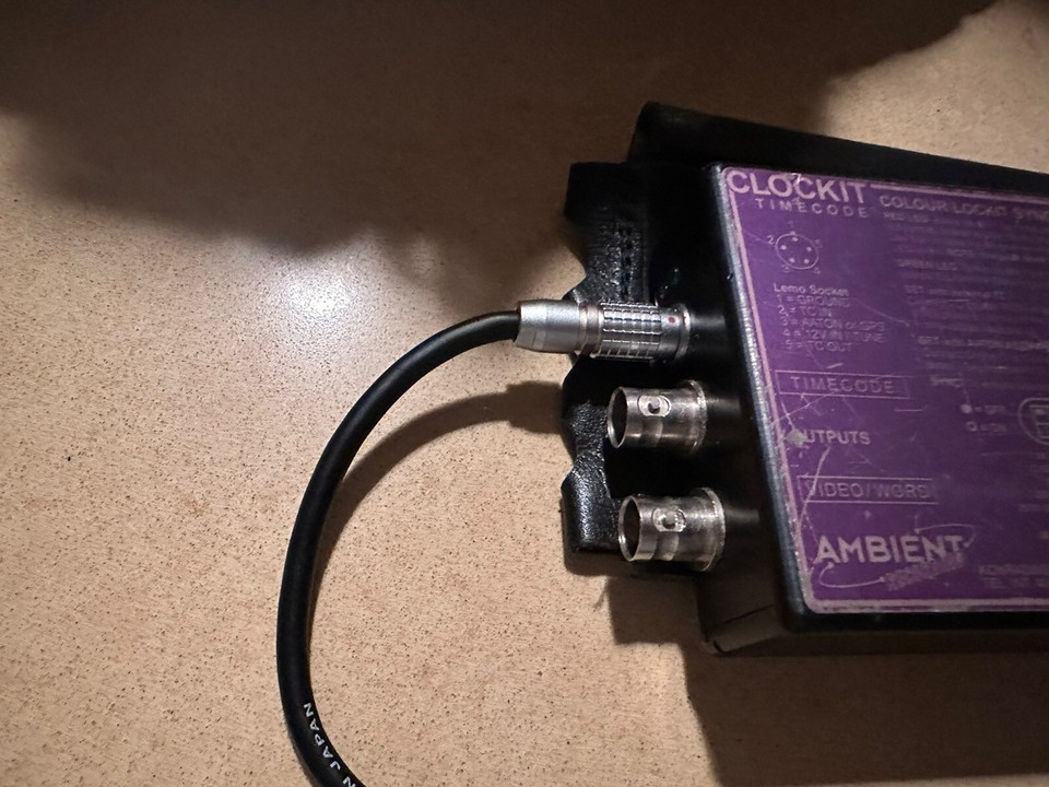 Ambient Recording ACL-202 CLockit Timecode Generator w/ cable and pouch ...
