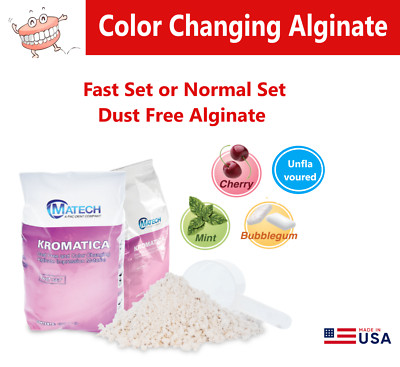 Kromatica Dust Free Alginate 1 Lb Normal Set or Fast Set Impression ...