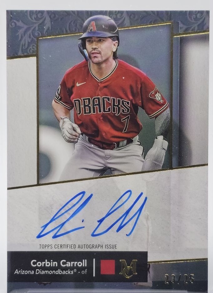 2024 Topps Museum Collection - Archival Autographs Corbin Carroll #AA ...