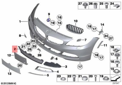 Genuine BMW Z4 E89 Roadster Front Center Open Grid Grille OEM ...