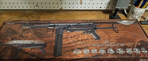 Umarex Legends MP 40 MP40 Full Auto CO2 Powered .177 BB Airgun, 450FPS ...