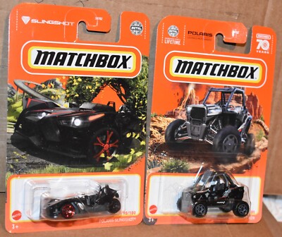 Matchbox POLARIS SLINGSHOT & POLARIS RZR NEW | eBay