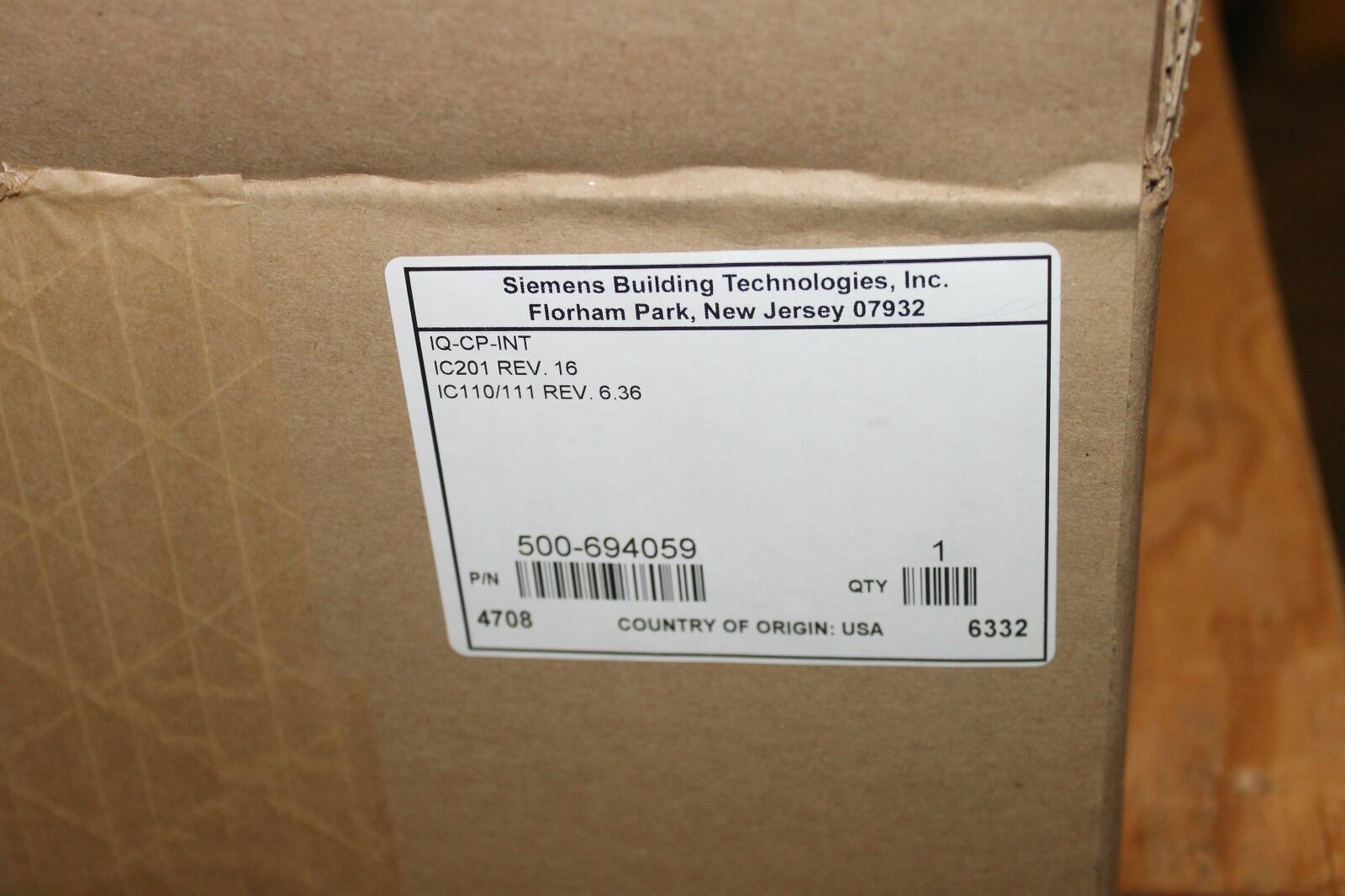 NEW SIEMENS PANEL KIT MXL-IQ ( SMB-2, MSE-3R ENCL., MKB-4, & MPS-6 ...