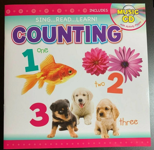 SING-READ-LEARN! COUNTING BOOK WITH 12 SONG MUSIC CD WITH ACTIVITY ...