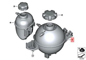 Genuine BMW X3 X4 M G01 G02 G08 X3 18d TX11 TX12 Expansion Tank ...