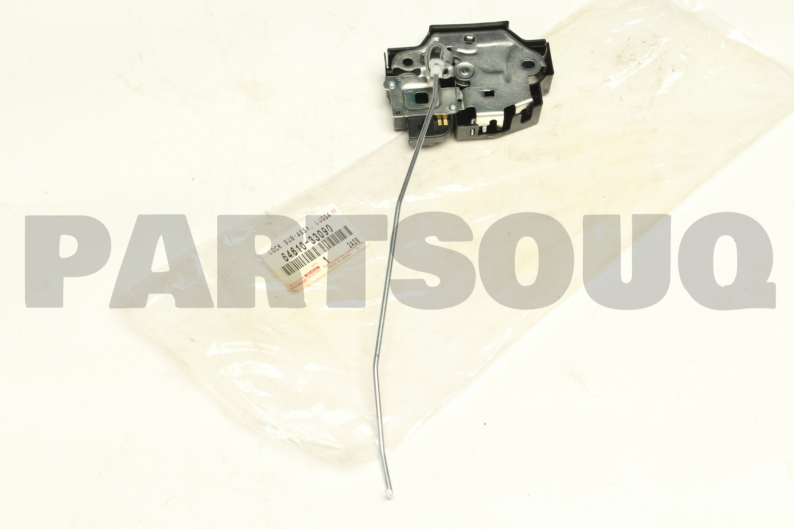 6461033090 Genuine Toyota LOCK ASSY, LUGGAGE COMPARTMENT DOOR 64610 ...