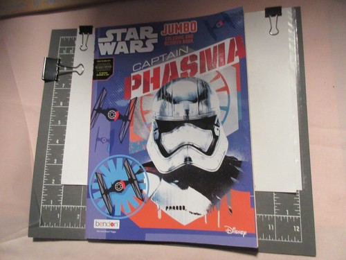 2015 "Star Wars JUMBO Captain PHASMA" Coloring-Activity Book-bendon ...