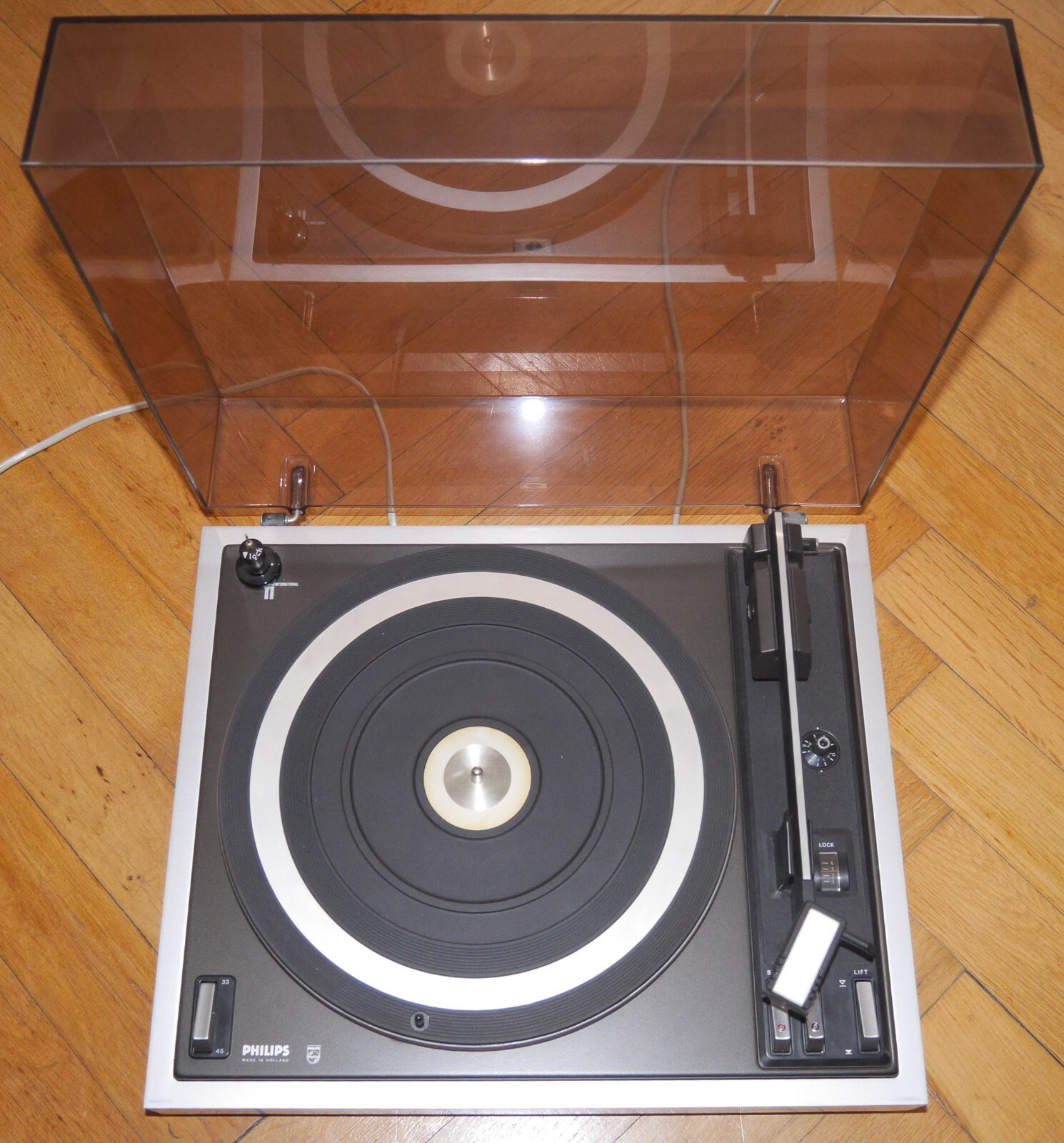 Philips 418 Automatik HiFi Stereo Plattenspieler vintage m. Philips 400 ...